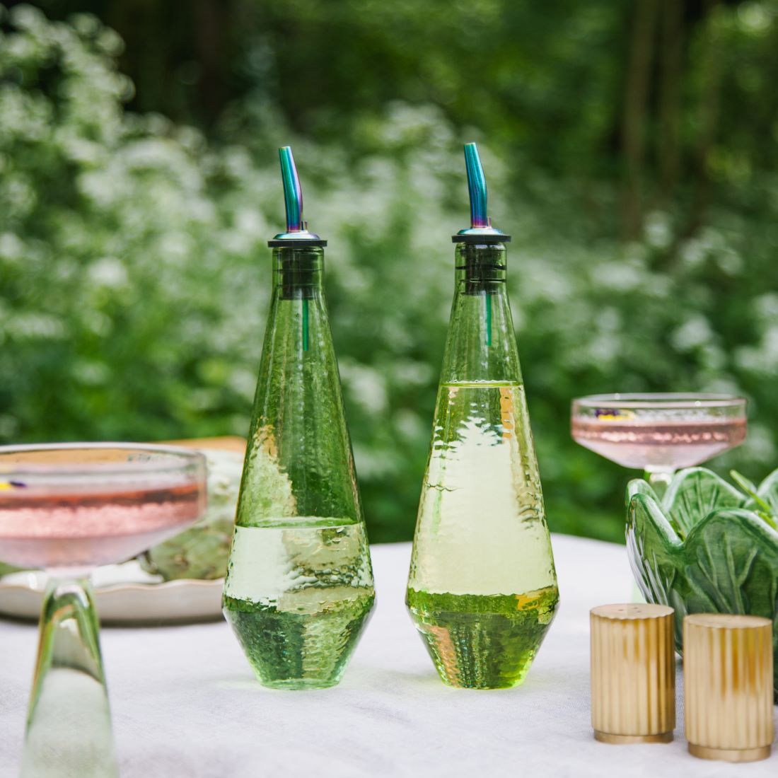 Claude Green Oil and Vinegar Set — stoneandbeige